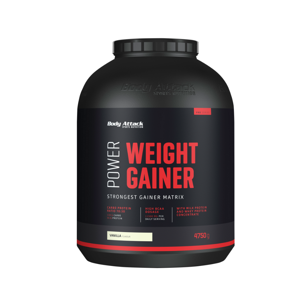 Body Attack - Power Weight Gainer (4750g) - Eliwellnutrition.com