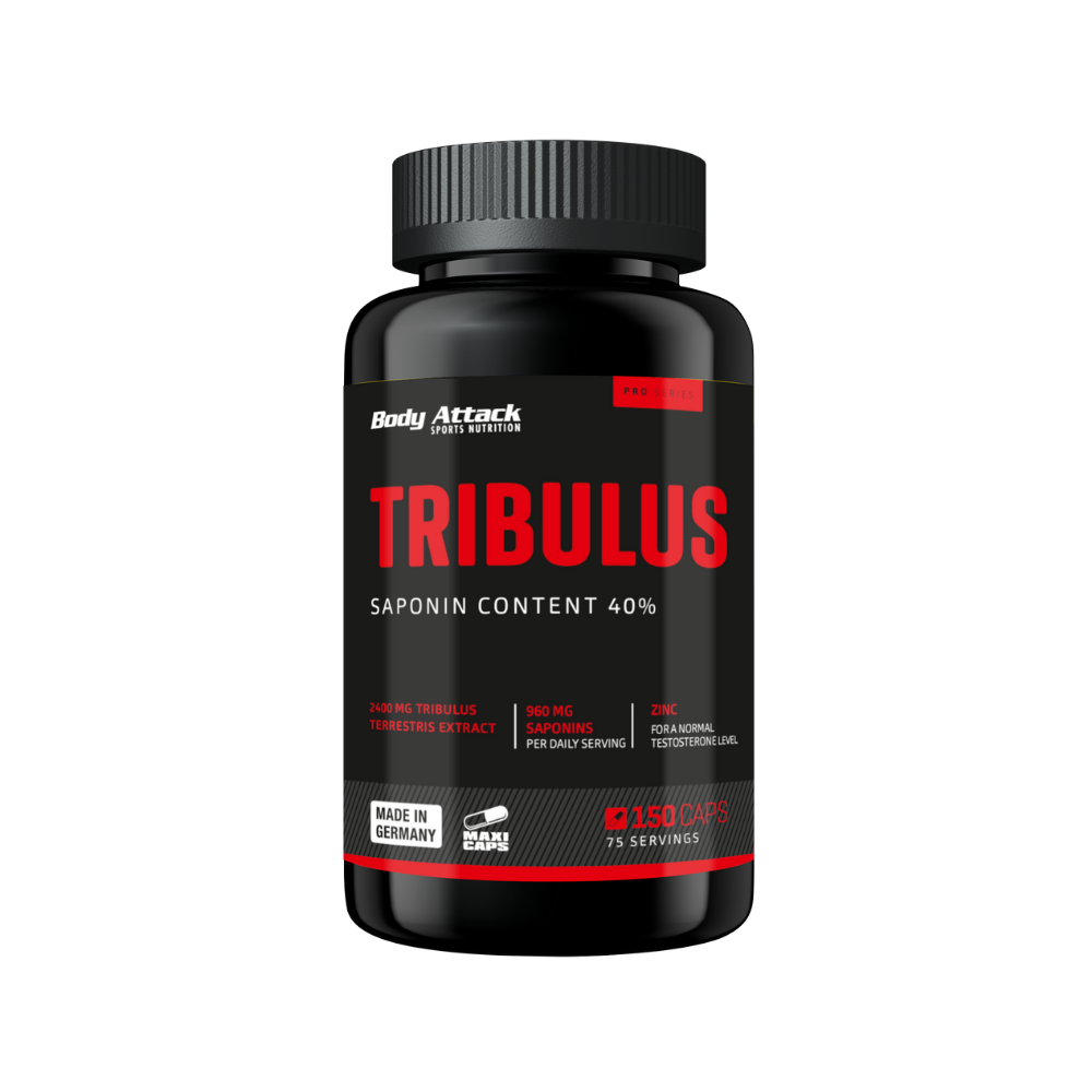Body Attack - Tribulus ( 150 Caps) - Eliwellnutrition.com